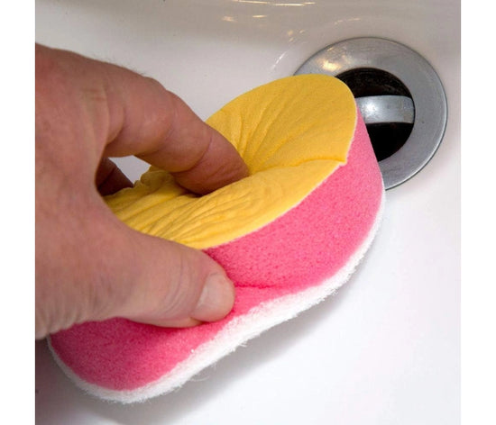Dishmatic Bathmatic Clean Sponges Duo - Dual Cleaning Sponges – Houszy